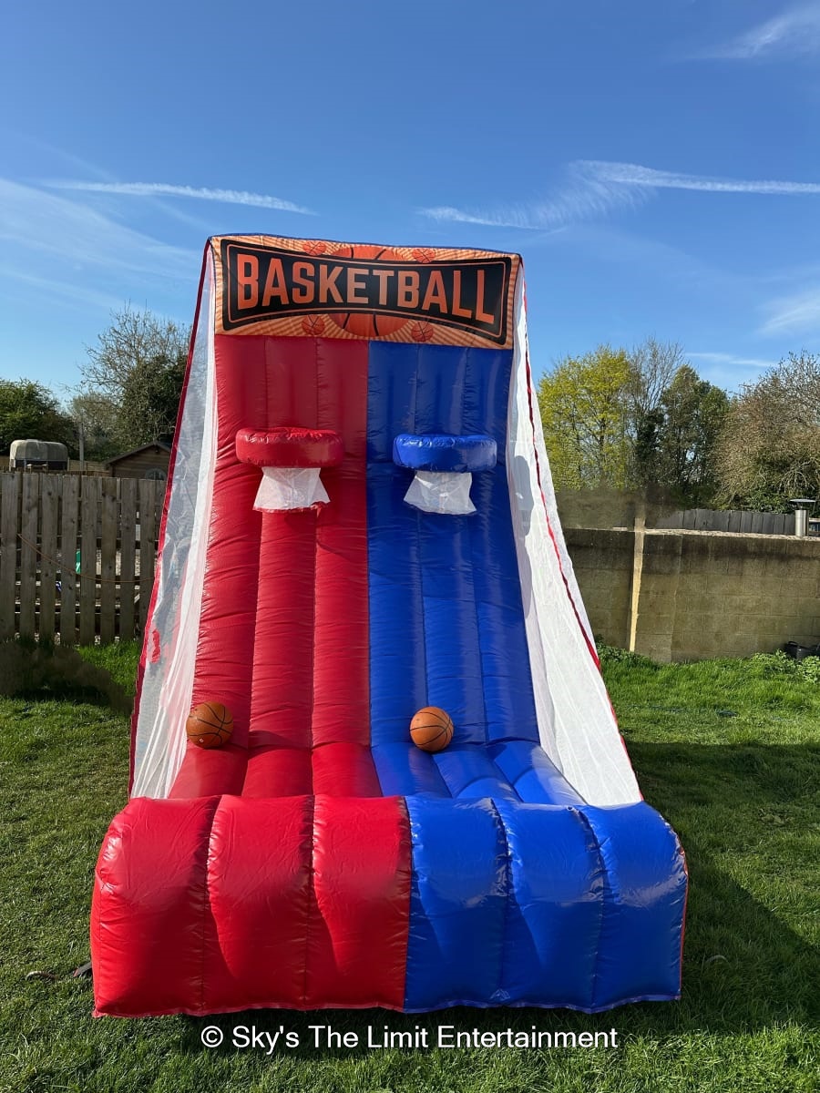Double Inflatable Basketball Game - Bouncy Castle Hire in Swindon ...