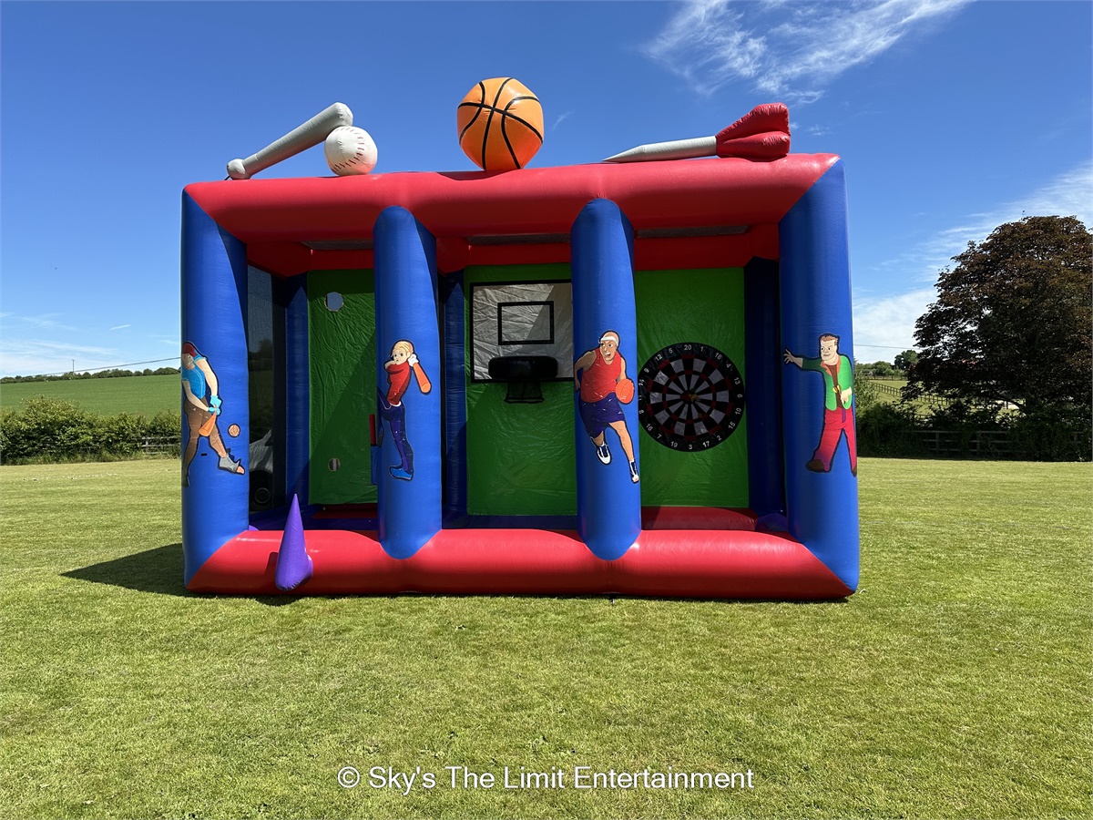 Sports Side Stall Attraction - Bouncy Castle Hire in Swindon, Wiltshire ...